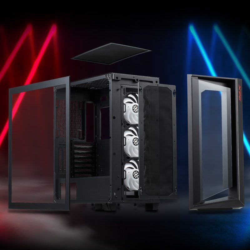 Buy XPG CRUISER SUPER Mid-Tower RGB PC Gaming Case Chassis with 3 Fans ...